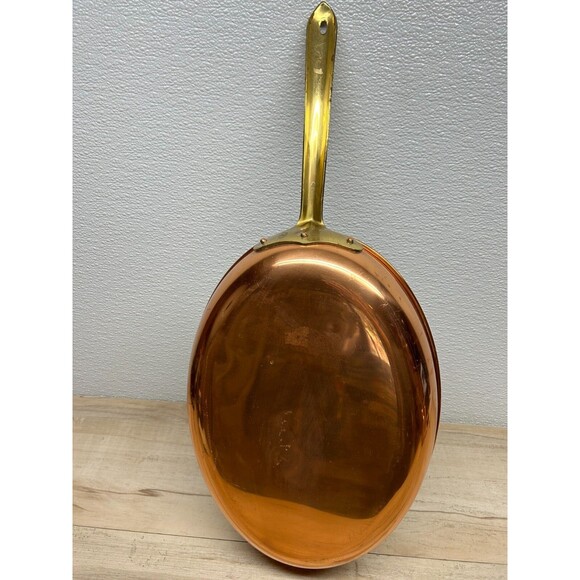 Tagus | Kitchen | Tagus Portugal Solid Copper Oval Fish Saute Pan 35 X ...